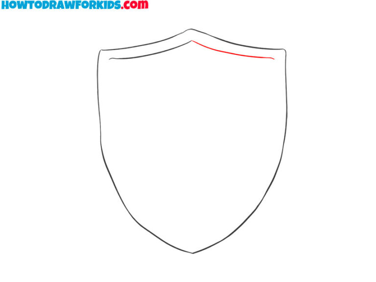 How to Draw a Shield - Easy Drawing Tutorial For Kids