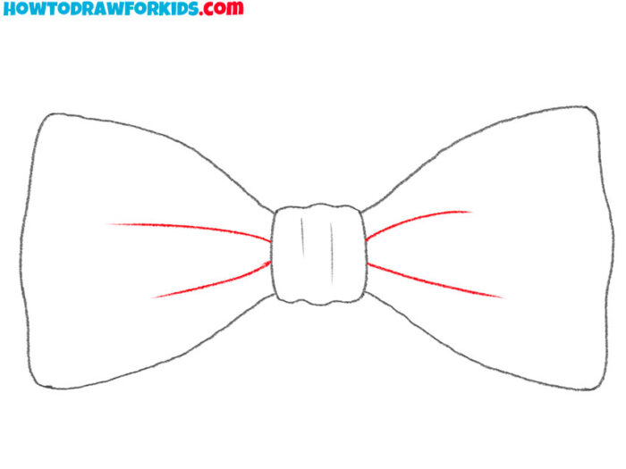 How to Draw a Bow Tie - Easy Drawing Tutorial For Kids