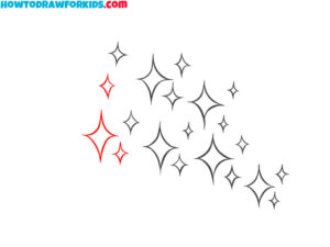 How to Draw Sparkles - Easy Drawing Tutorial For Kids