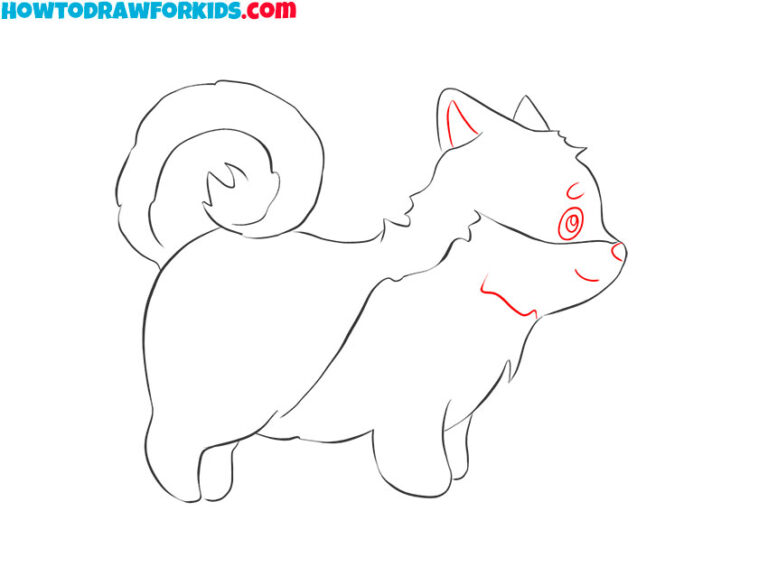 How to Draw an Anime Dog - Easy Drawing Tutorial For Kids
