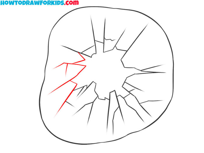 How to Draw Broken Glass - Easy Drawing Tutorial For Kids