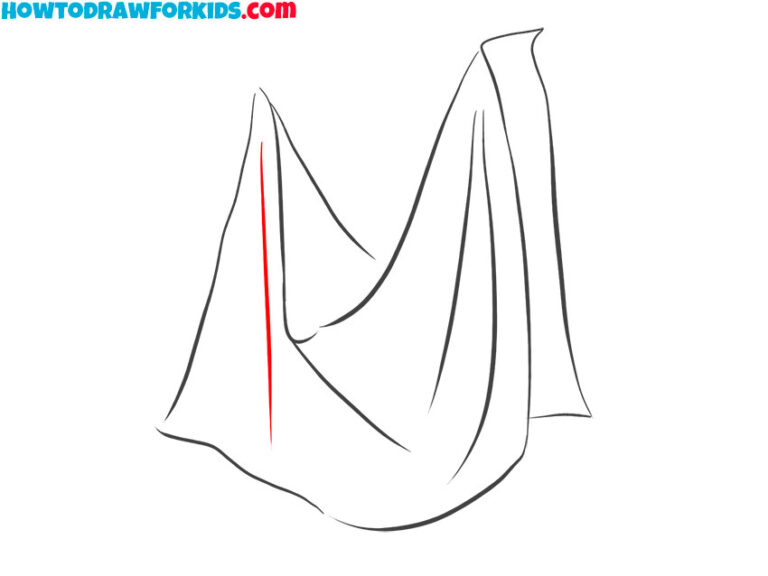 How to Draw Fabric - Easy Drawing Tutorial For Kids