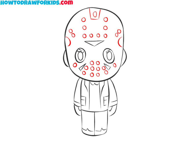 How to Draw Jason - Easy Drawing Tutorial For Kids