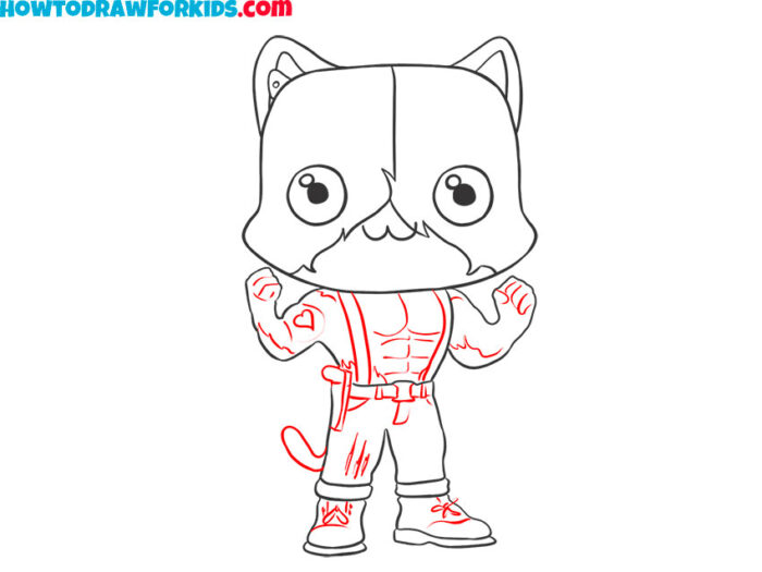 How to Draw Meowscles - Easy Drawing Tutorial For Kids