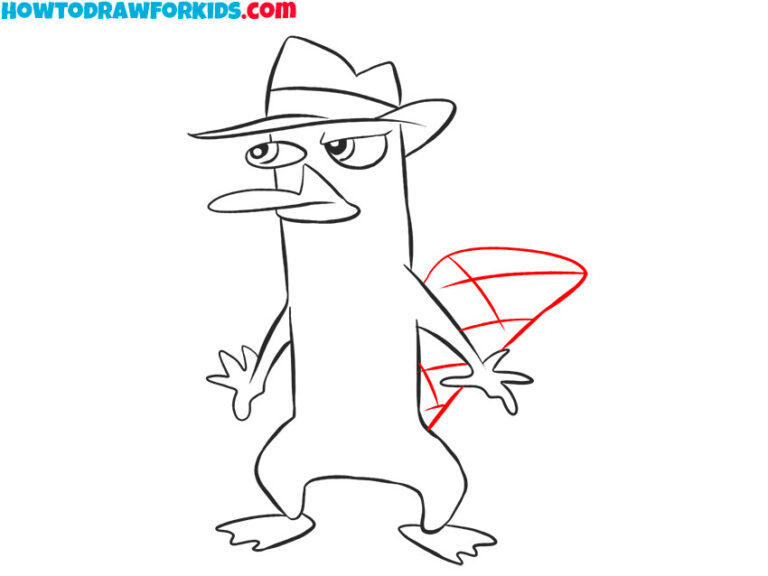 How to Draw Perry the Platypus - Easy Drawing Tutorial For Kids