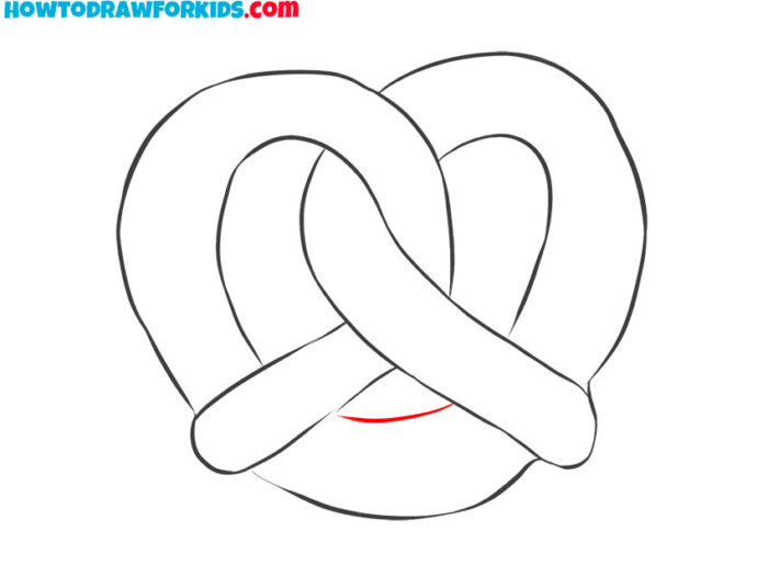 How to Draw a Pretzel - Easy Drawing Tutorial For Kids