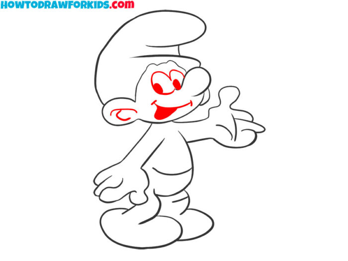 How to Draw a Smurf - Easy Drawing Tutorial For Kids