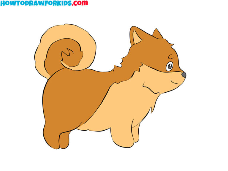 How to Draw an Anime Dog - Easy Drawing Tutorial For Kids
