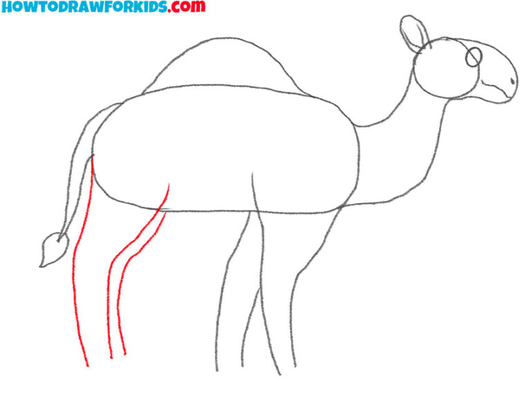 How to Draw a Camel - Easy Drawing Tutorial For Kids