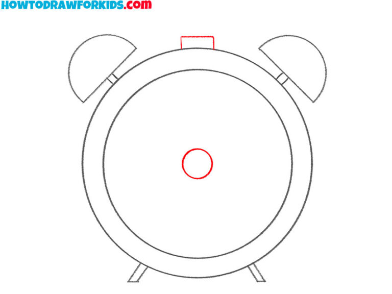 How to Draw a Clock - Easy Drawing Tutorial For Kids