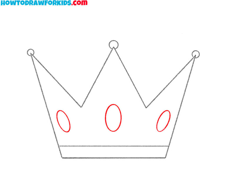 How to Draw a Crown - Easy Drawing Tutorial For Kids