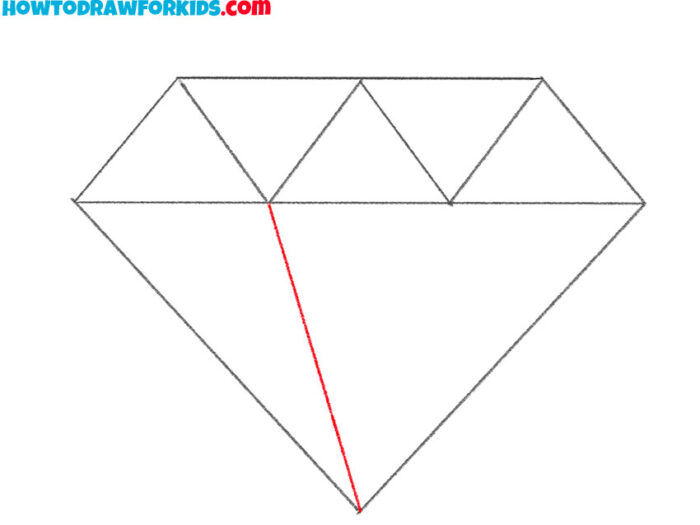 How to Draw a Diamond - Easy Drawing Tutorial For Kids