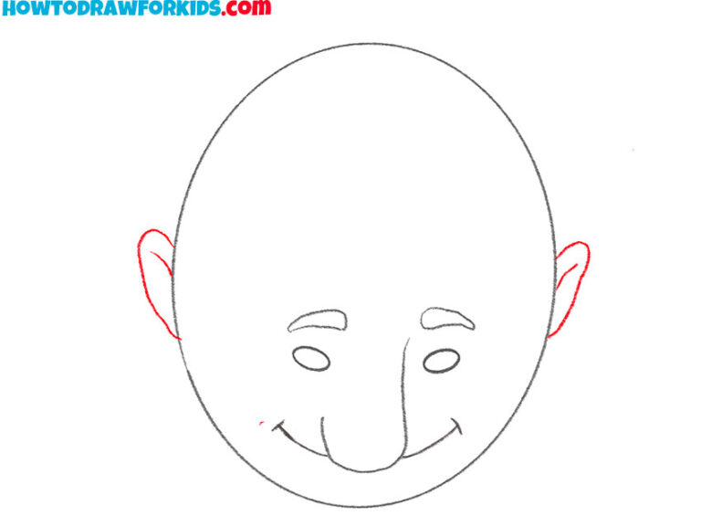 How to Draw a Face Looking Down - Easy Drawing Tutorial For Kids