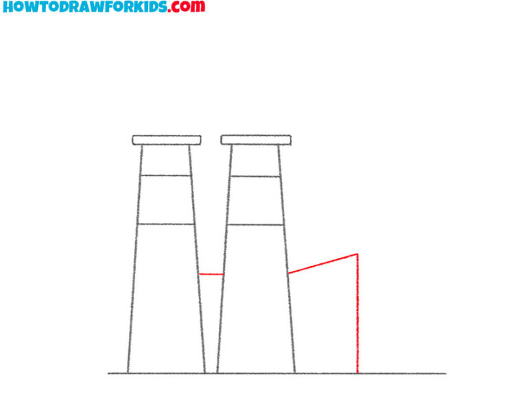 How to Draw a Factory - Easy Drawing Tutorial For Kids