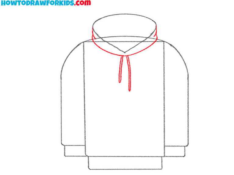 How to Draw a Hoodie - Easy Drawing Tutorial For Kids
