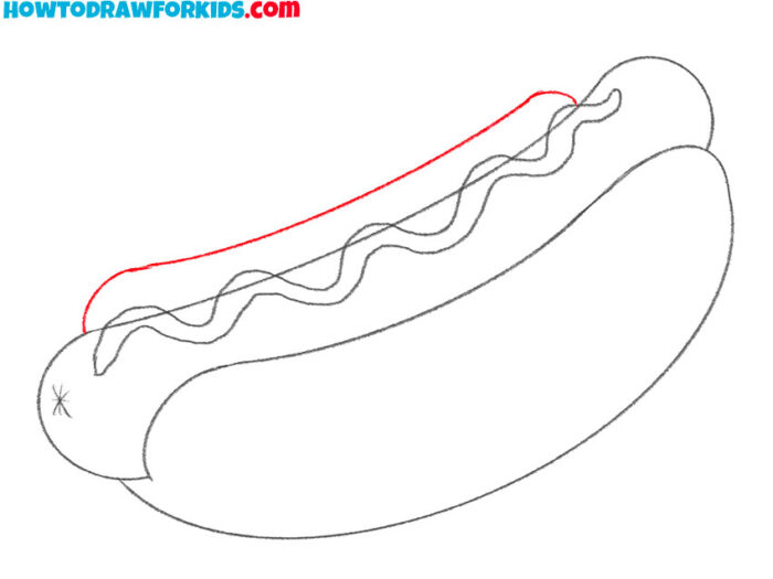 How to Draw a Hot Dog - Easy Drawing Tutorial For Kids