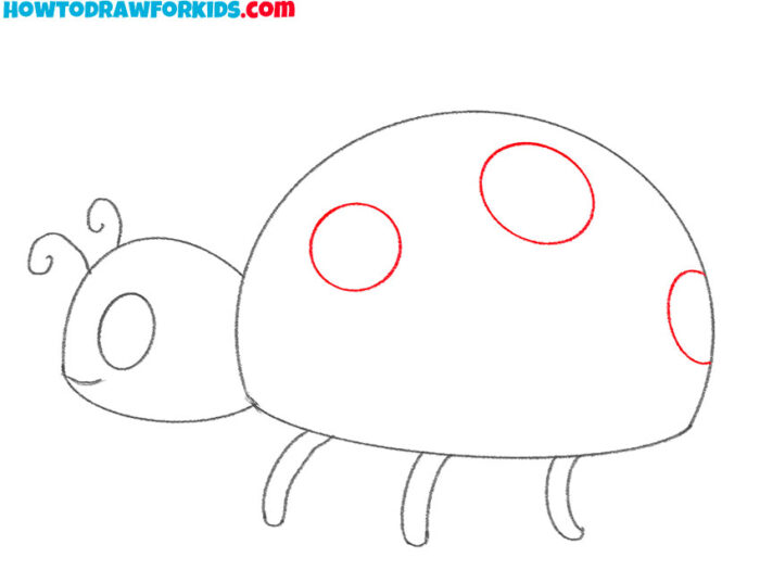 How to Draw a Ladybug - Easy Drawing Tutorial For Kids