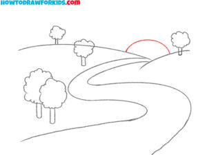 How to Draw a Road - Easy Drawing Tutorial For Kids