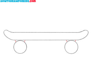 How to Draw a Skateboard - Easy Drawing Tutorial For Kids