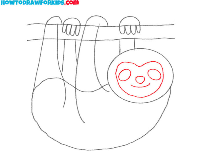 How to Draw a Sloth - Easy Drawing Tutorial For Kids