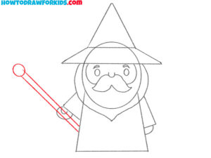 How to Draw a Wizard - Easy Drawing Tutorial For Kids