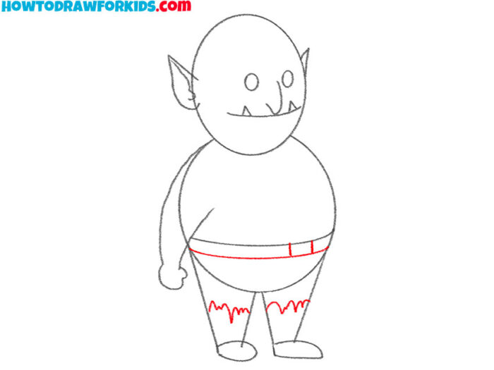 How to Draw an Ogre - Easy Drawing Tutorial For Kids