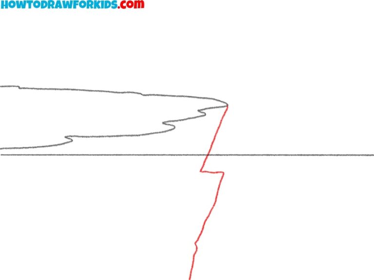 How to Draw a Cliff - Easy Drawing Tutorial For Kids