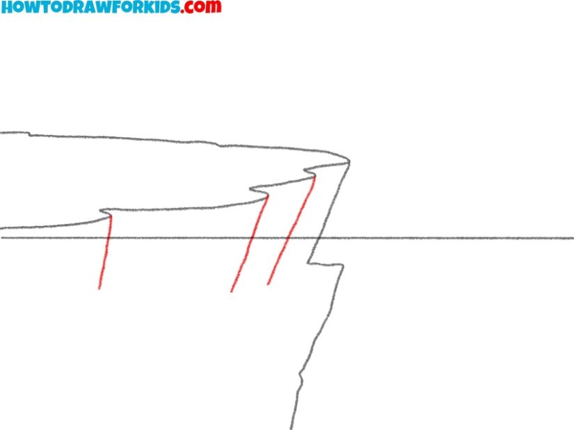 How to Draw a Cliff - Easy Drawing Tutorial For Kids