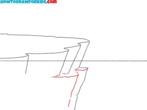 How to Draw a Cliff - Easy Drawing Tutorial For Kids