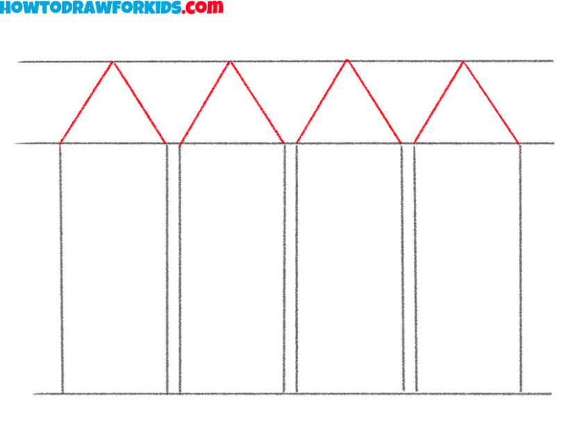 How to Draw a Fence - Easy Drawing Tutorial For Kids