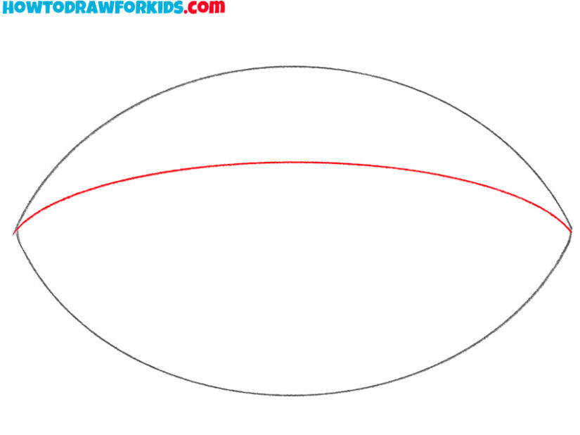 How to Draw a Football - Easy Drawing Tutorial For Kids