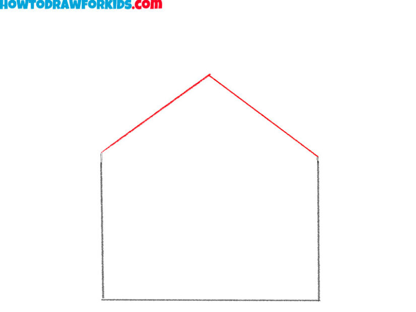 How to Draw a House - Easy Drawing Tutorial For Kids