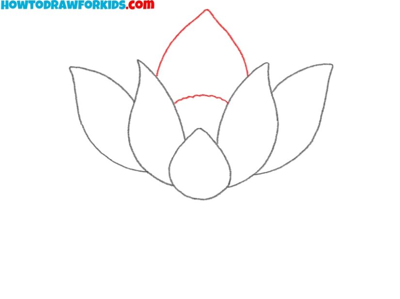 How to Draw a Lotus - Easy Drawing Tutorial For Kids