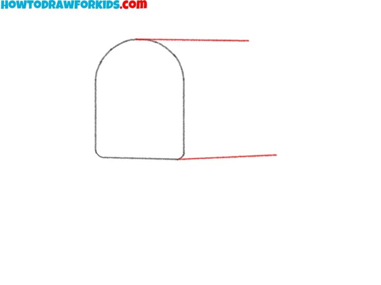 How to Draw a Mailbox - Easy Drawing Tutorial For Kids