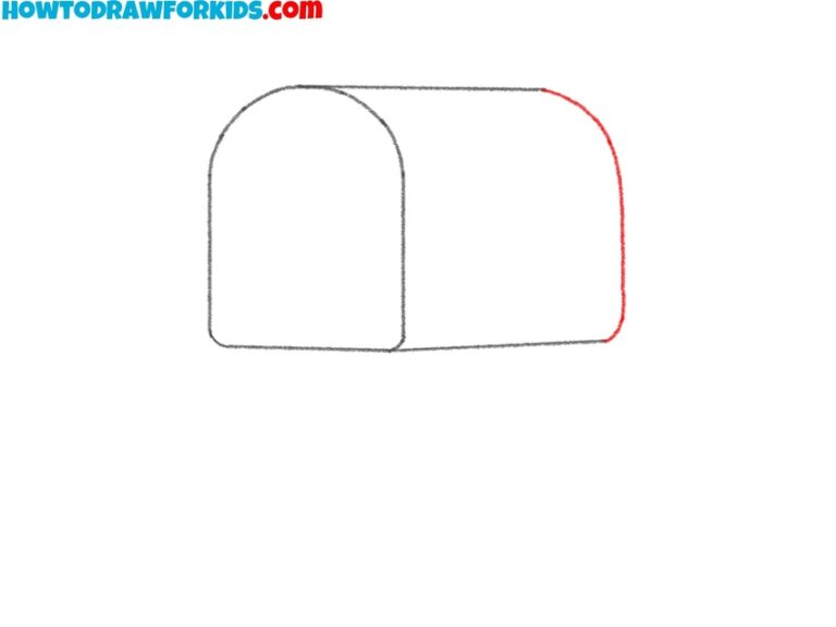 How to Draw a Mailbox - Easy Drawing Tutorial For Kids