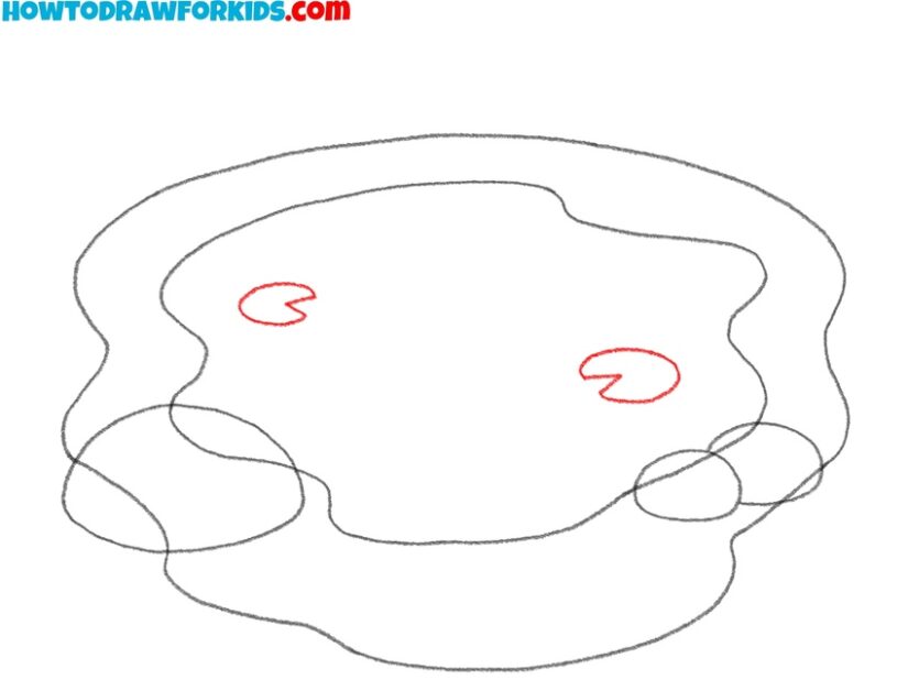 How to Draw a Pond - Easy Drawing Tutorial For Kids