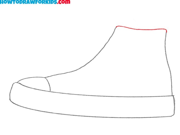 How to Draw a Shoe - Easy Drawing Tutorial For Kids