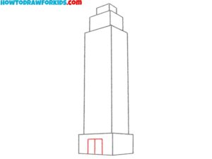 How to Draw a Skyscraper - Easy Drawing Tutorial For Kids