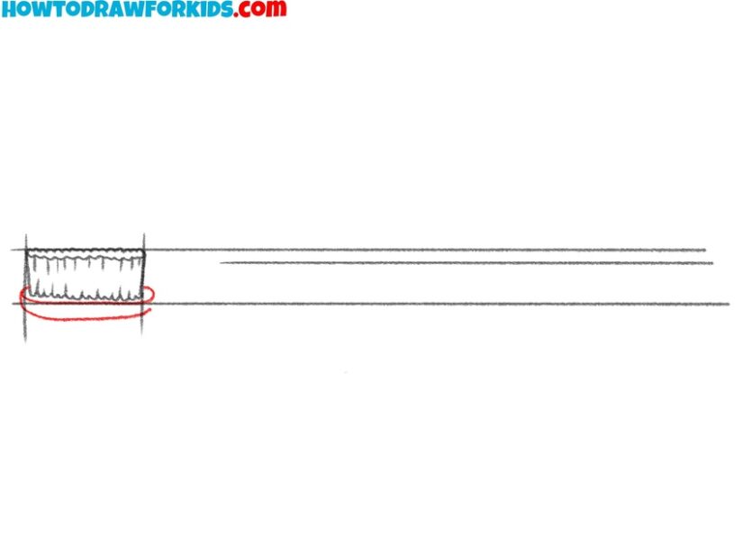 How to Draw a Toothbrush - Easy Drawing Tutorial For Kids