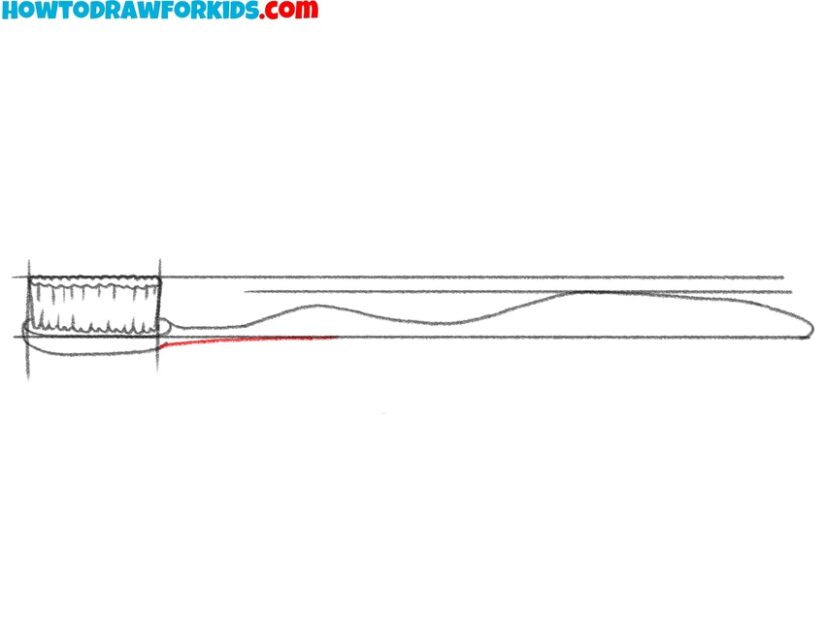 How to Draw a Toothbrush - Easy Drawing Tutorial For Kids