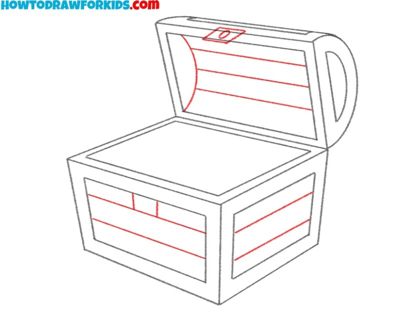 How to Draw a Treasure Chest - Easy Drawing Tutorial For Kids