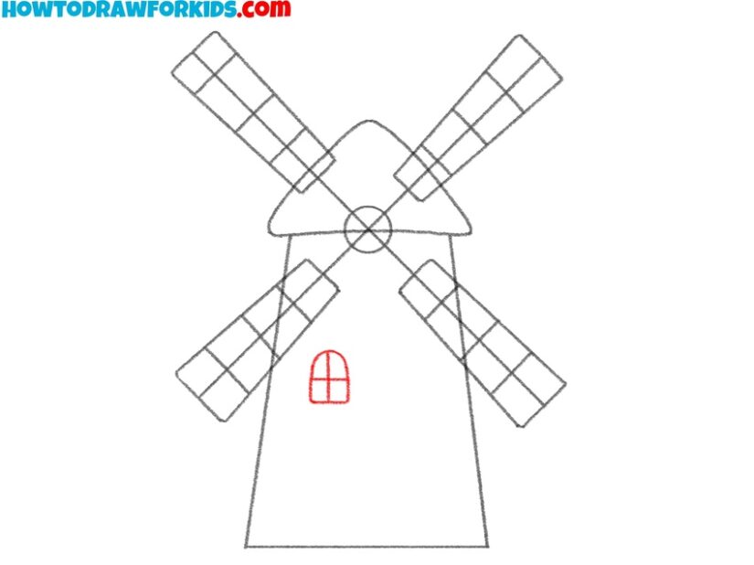 How to Draw a Windmill - Easy Drawing Tutorial For Kids