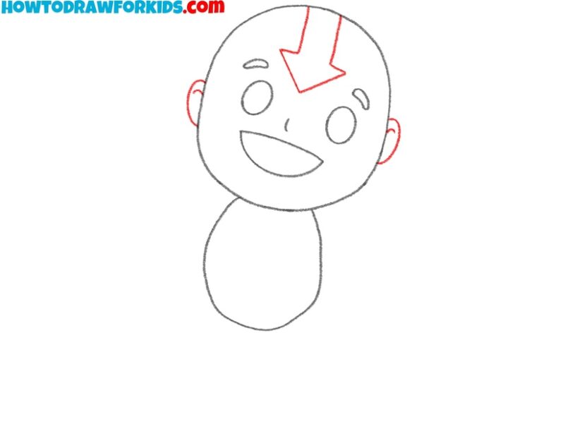 How to Draw Aang - Easy Drawing Tutorial For Kids