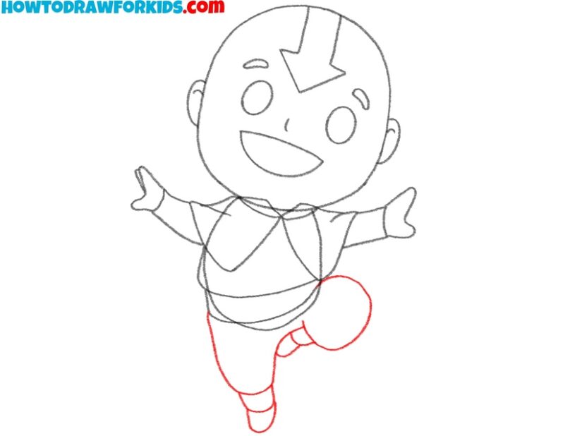 How to Draw Aang - Easy Drawing Tutorial For Kids