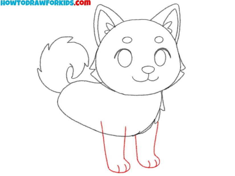 How to Draw an Anime Dog - Easy Drawing Tutorial For Kids