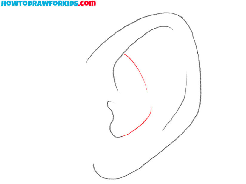 How to Draw an Anime Ear - Easy Drawing Tutorial For Kids