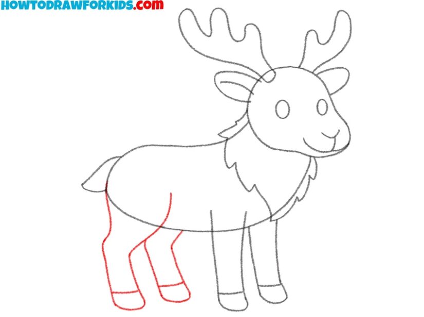 How to Draw an Elk - Easy Drawing Tutorial For Kids