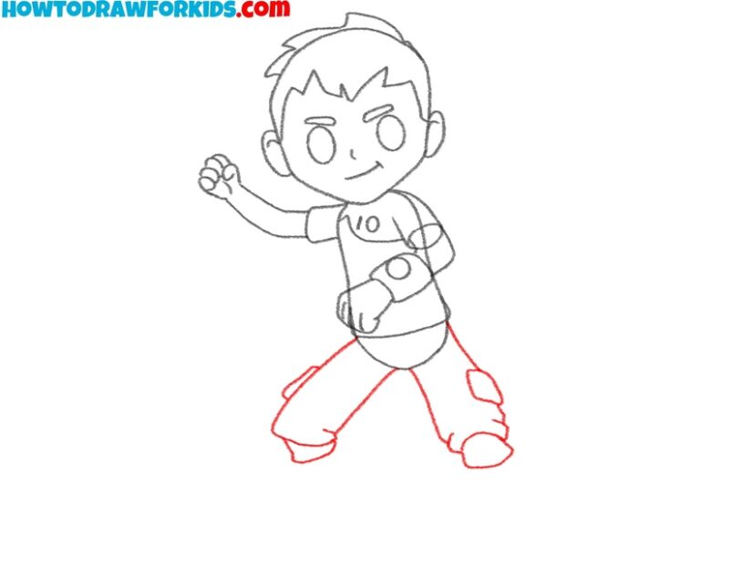 How to Draw Ben 10 - Easy Drawing Tutorial For Kids