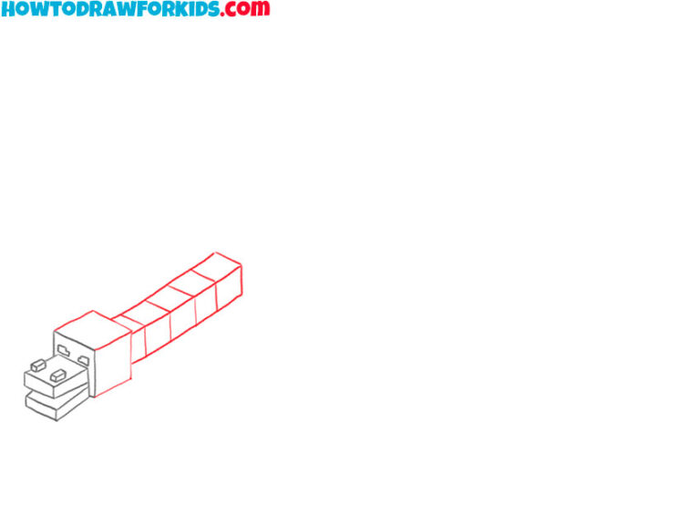 How to Draw Ender Dragon - Easy Drawing Tutorial For Kids