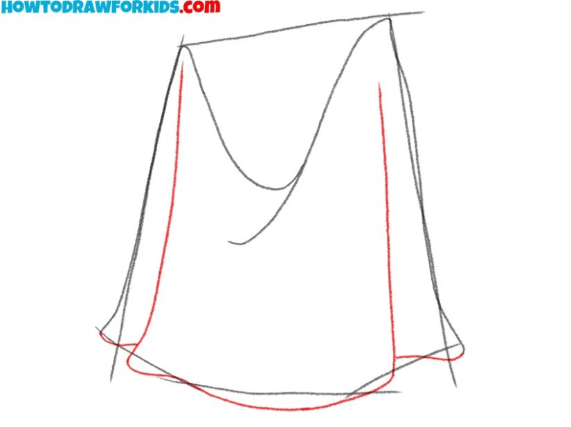 How to Draw Fabric - Easy Drawing Tutorial For Kids